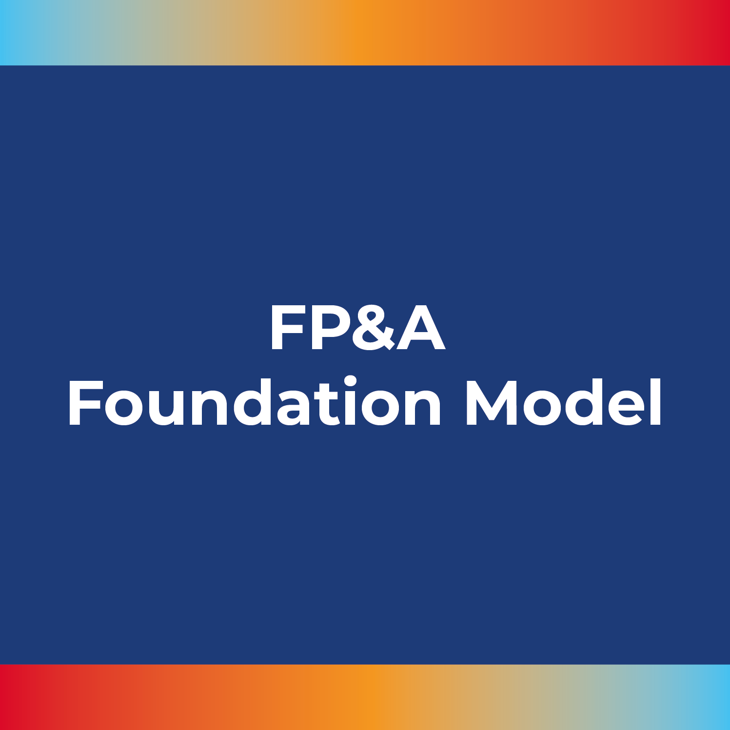 FP&A Foundation Model