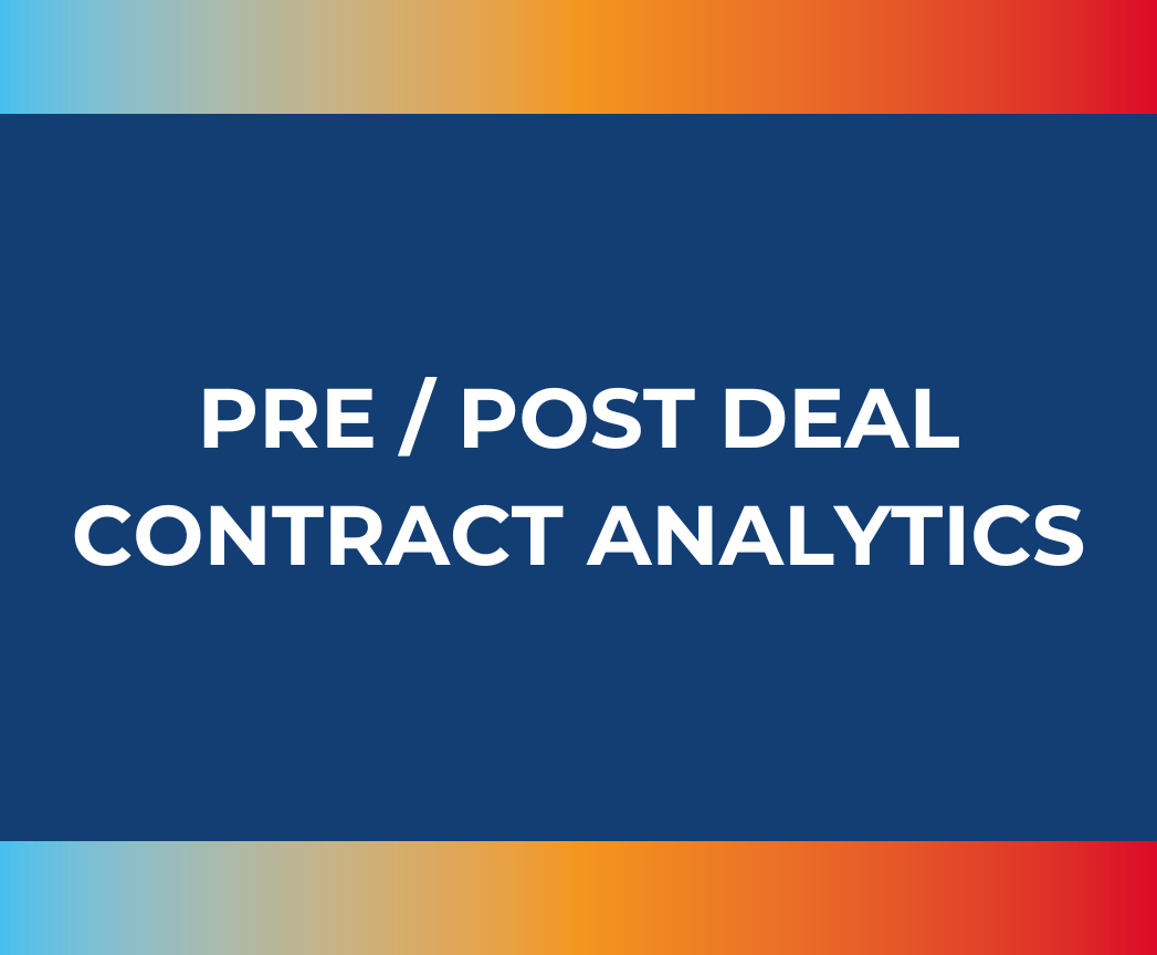Keyrus EPM - Pre / Post-Deal Contract Analytics